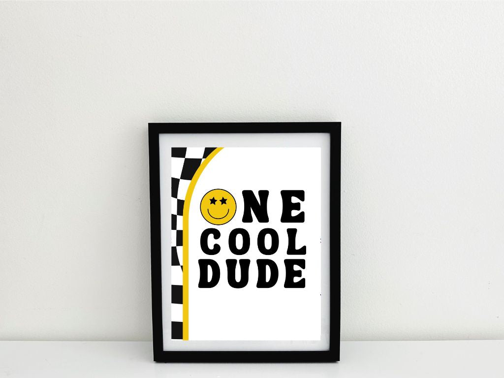 One Cool Dude Decorations | Cool Dude Posters | Free Download – Swanky ...