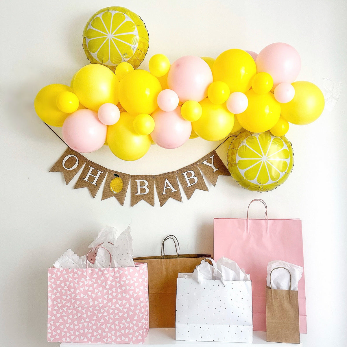 Pink Lemonade Baby Shower Party Kit – Swanky Party Box