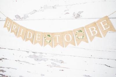 Bride to Be Banner for Bridal Shower or Bachelorette Party Decorations ...