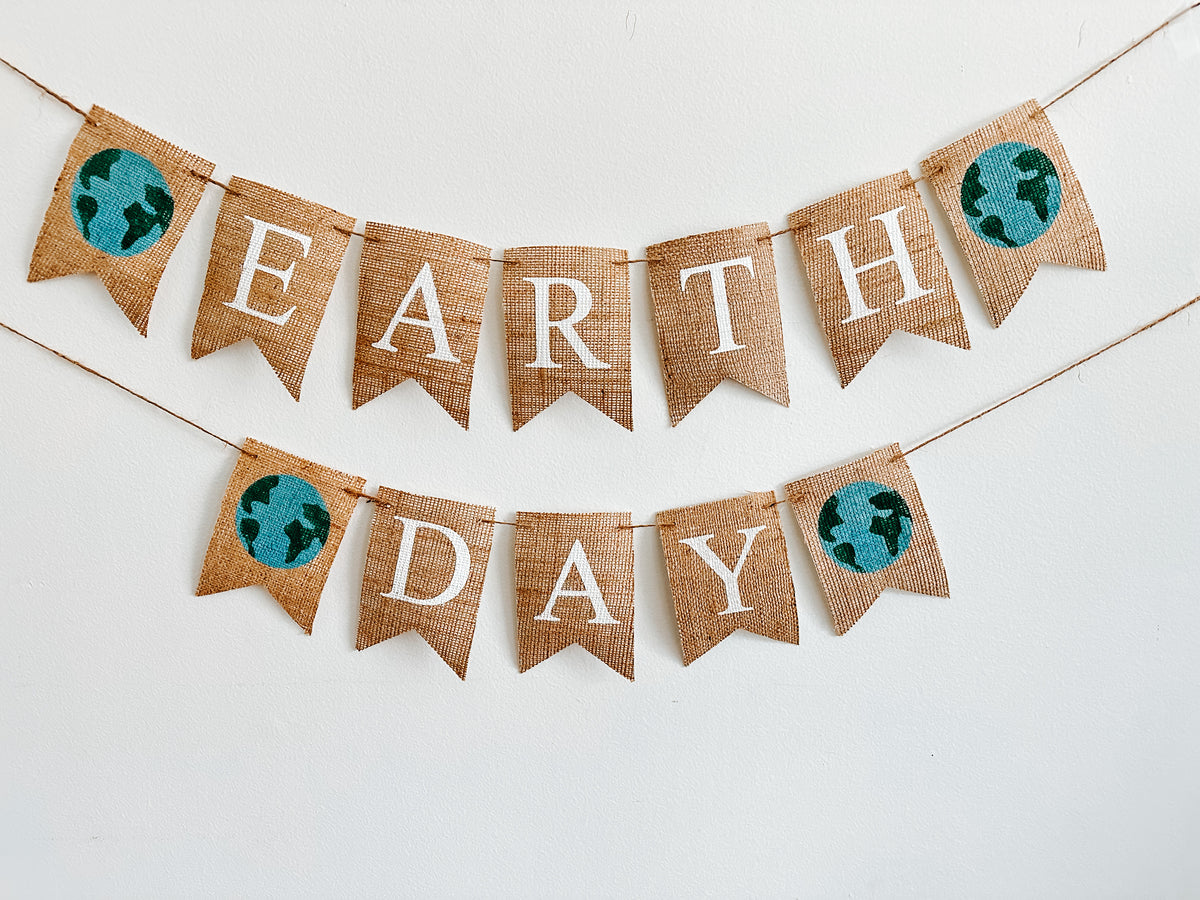 Earth Day Banner | Earth Day Party Decorations – Swanky Party Box