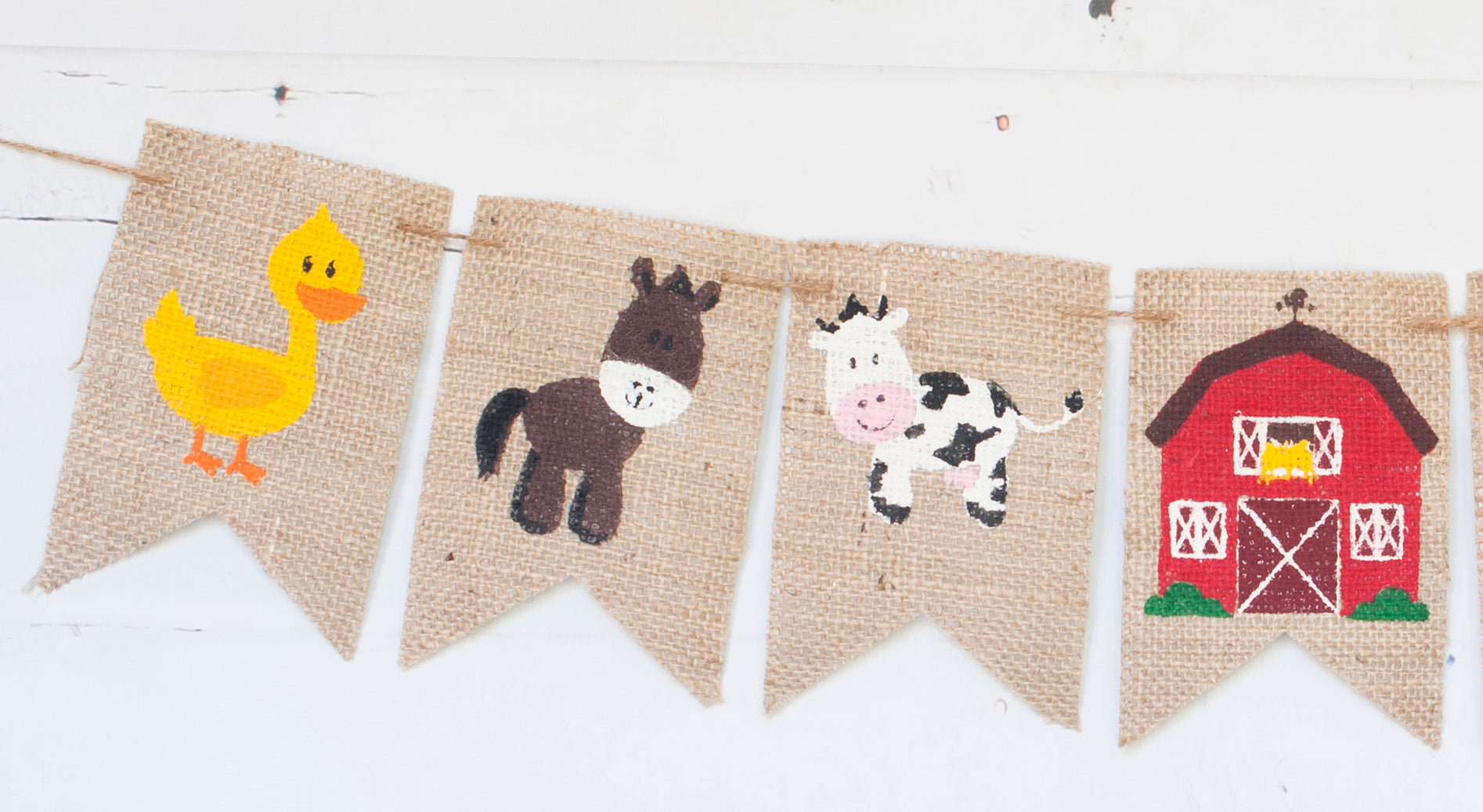 Farm Decor, Farm Animals Banner – Swanky Party Box