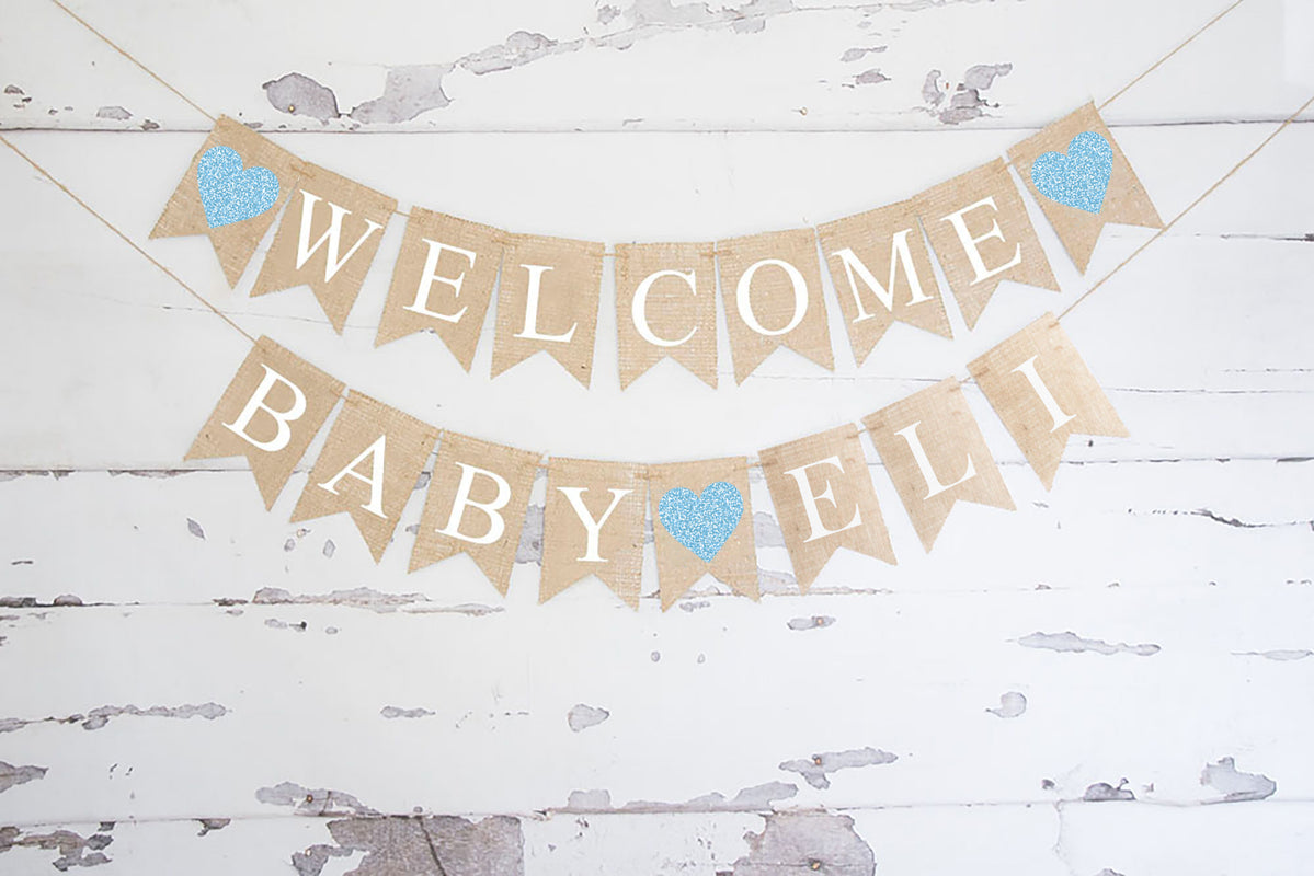 Welcome Home Baby Banner