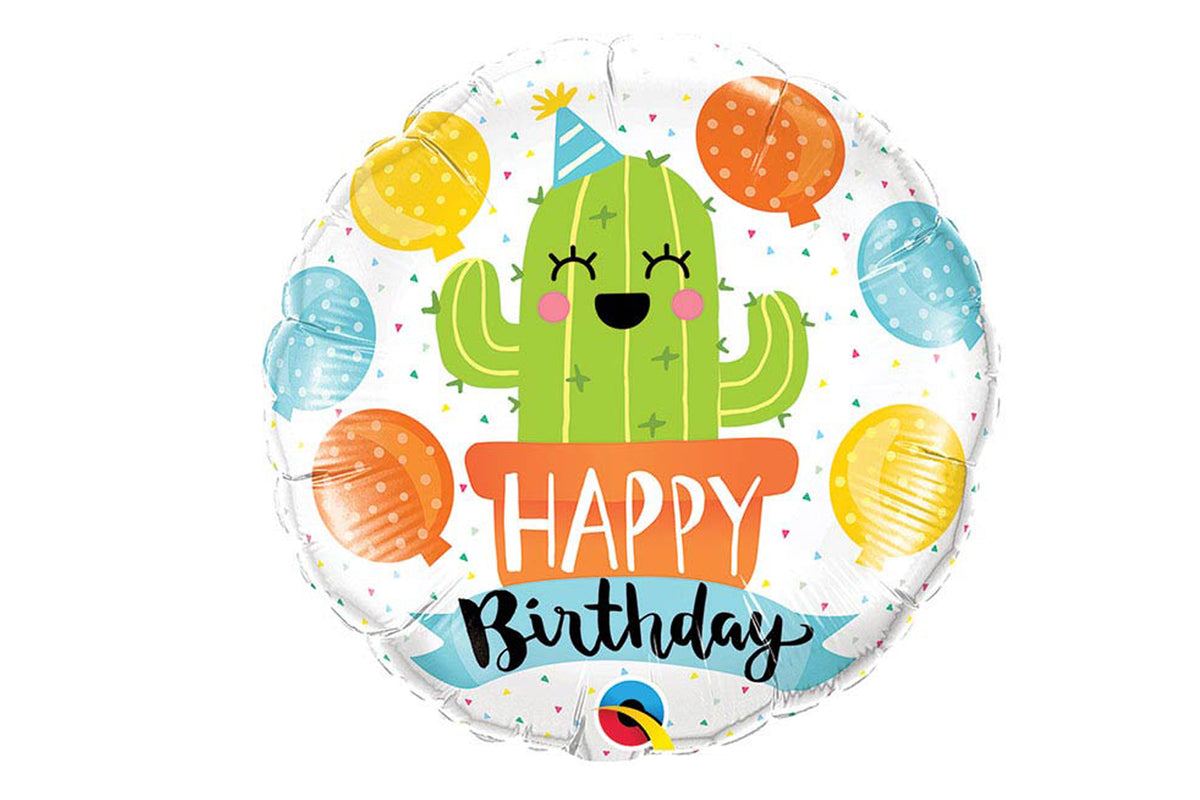 Happy Birthday Cactus Balloons, Cactus Party Decor, Fiesta Party, Fies ...