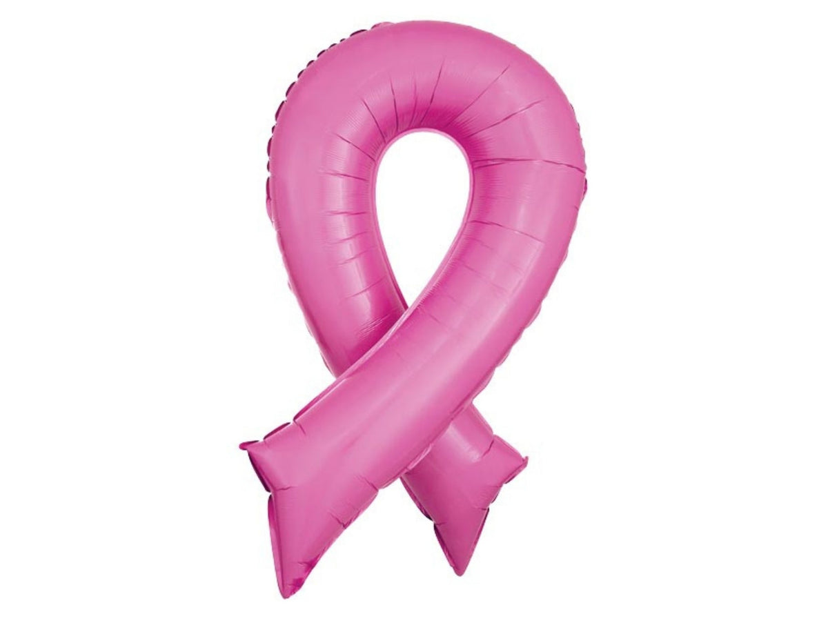 Breast Cancer Ribbon Balloon, Pink Ribbon Balloon, Breast Cancer Aware ...