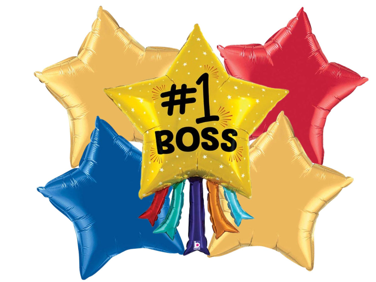 Bosses Day Decorations | Boss Party Balloons – Swanky Party Box