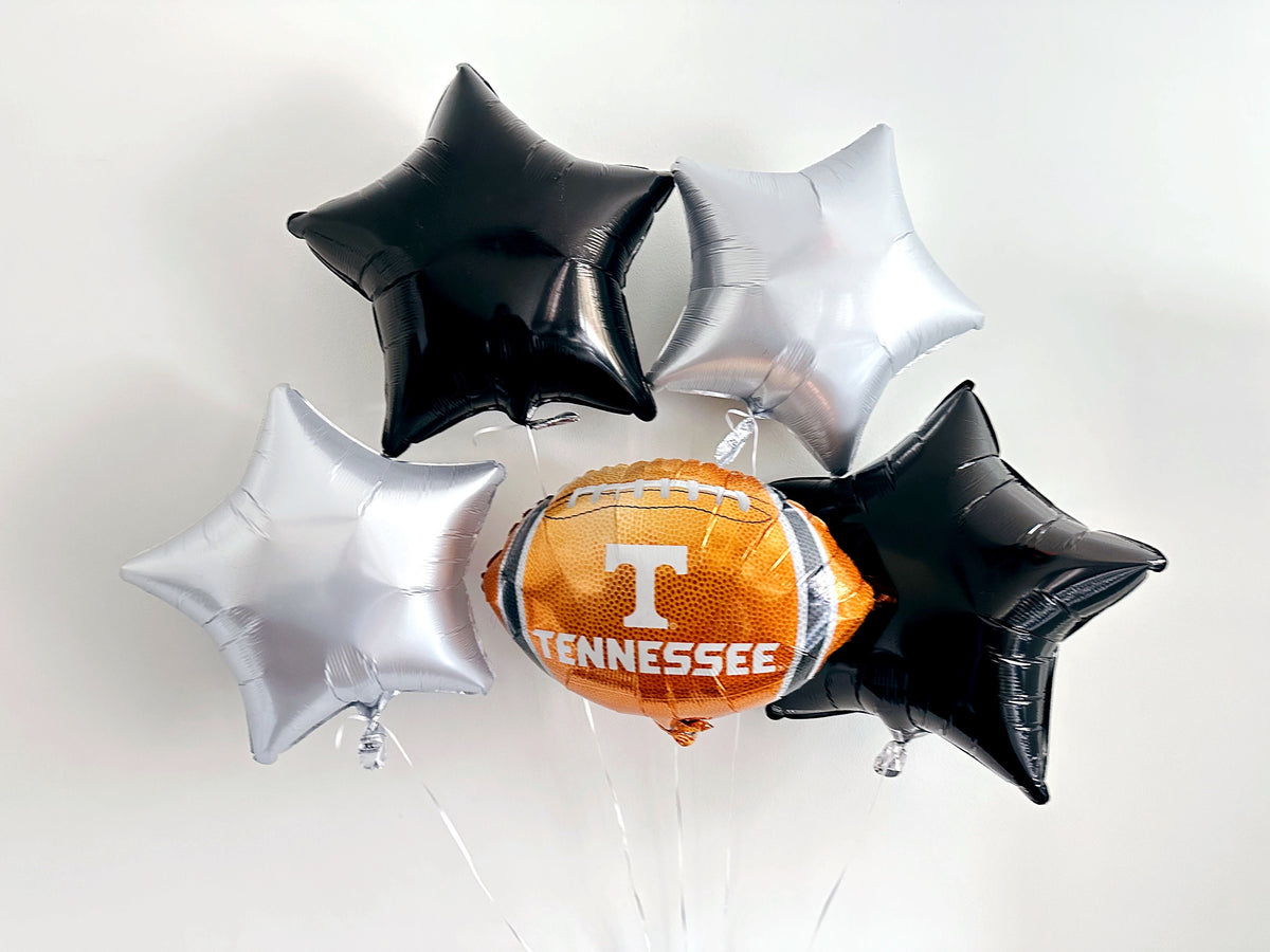 Tennessee Football Balloon Bouquet | Football Party Decorations ...